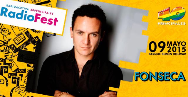 Fonseca se presentará en el Radio Fest | Actualidad | Los 40 Principales