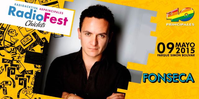 Fonseca se presentará en el Radio Fest | Actualidad | Los 40 Principales