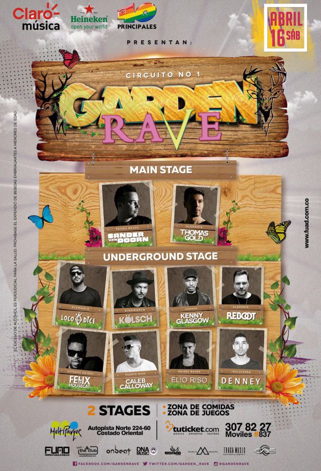 Vuelve el Garden Rave a Bogotá | Música | LOS40 Colombia