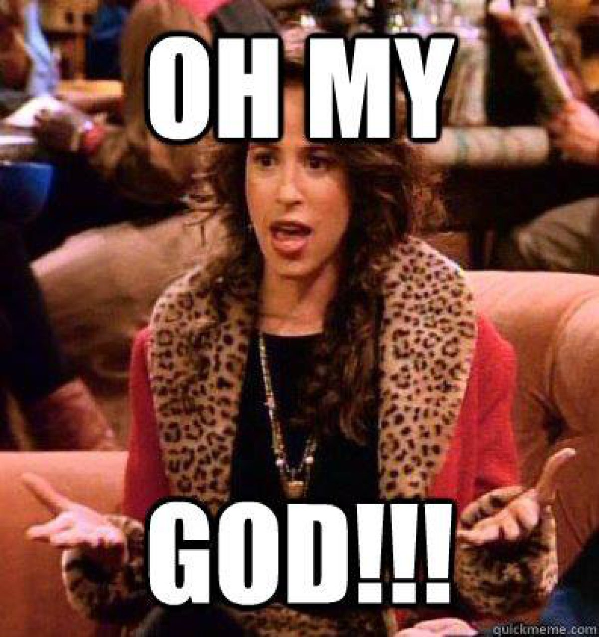 Así se ve ahora la inolvidable "Janice" de la serie Friends ...