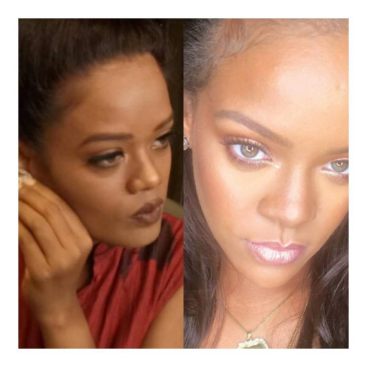 Renee Kujur, la modelo india que sorprende por su parecido con Rihanna ...