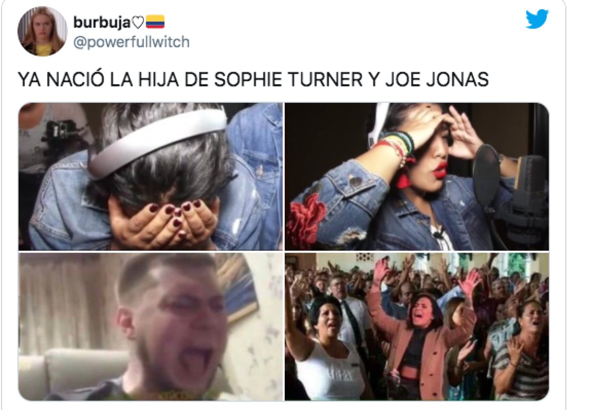 Los memes que dejó el nacimiento de la hija de Joe Jonas y Sophie ...