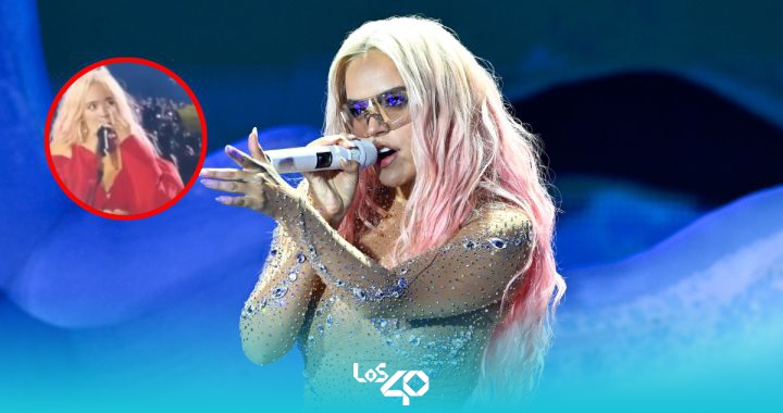 video de Karol G llorando en pleno concierto: Karol G no aguantó la ...